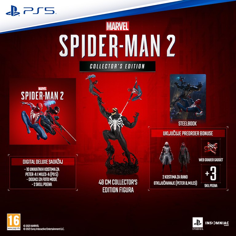PS5 Marvel's Spider-Man 2 - Collectors Edition