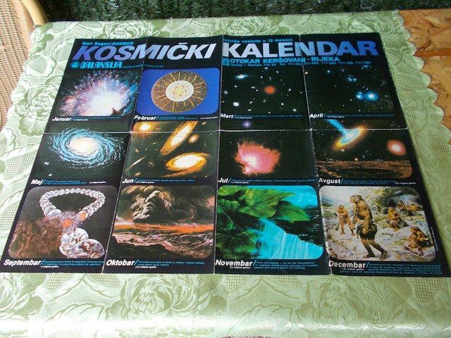 Kosmicki kalendar - Istorija vasione u 12 meseci
