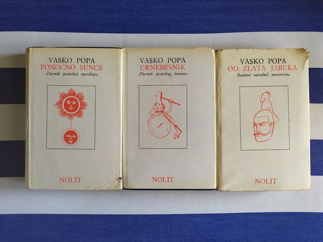Vasko Popa: Pesnički zbornici 1-3 / Nolit