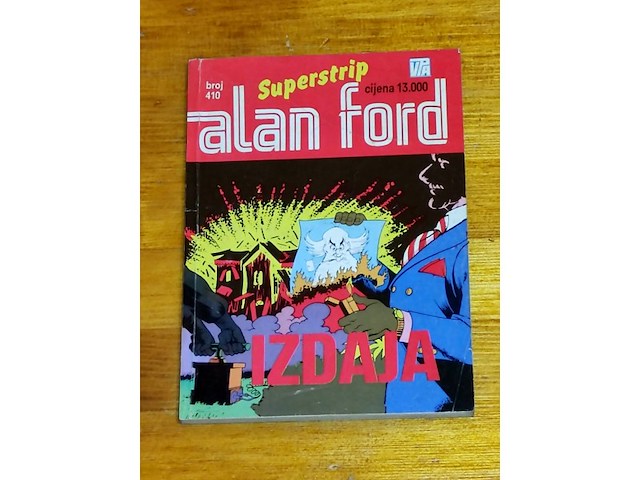 Alan Ford 410 - Izdaja