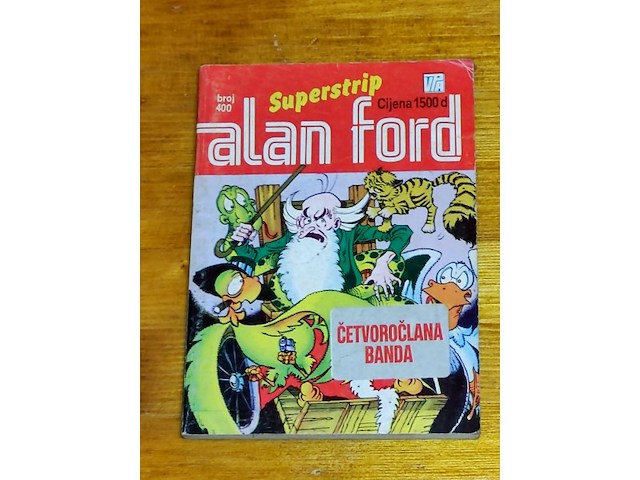 Alan Ford 400 - Četvoročlana banda