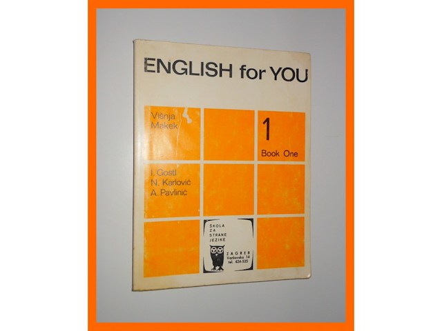 English for you 1 – Višnja Makek