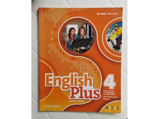 English Plus 4, Engleski za 8. , Logos, udžbenik