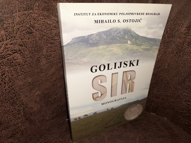 Golijski sir-Mihailo S.Ostojić