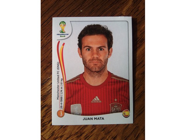 Panini FIFA 2014 Brazil sličica broj 123