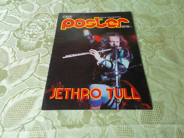 Lada poster broj 3 - Dzuboks - Jethro Tull - 85x60 cm