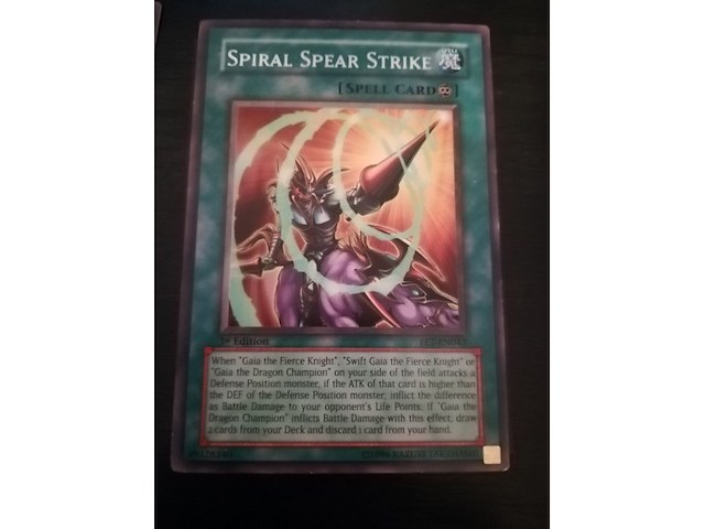 Yu-GI-OH!- Spiral Spear Strike (Rare)