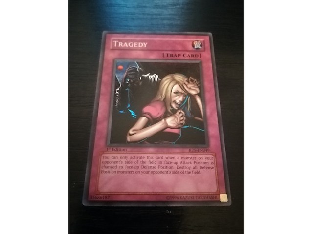 Yu-GI-OH!- Tragedy (Super rare)