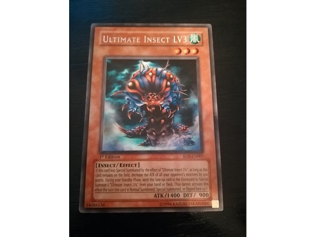 Yu-GI-OH!- Ultimate Insect LV3 (Rare)