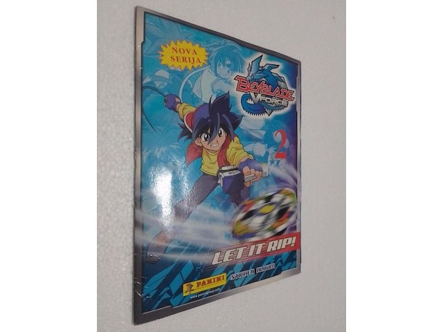 BEYBLADE VFORCE 2-ALBUM SA SLIČICAMA