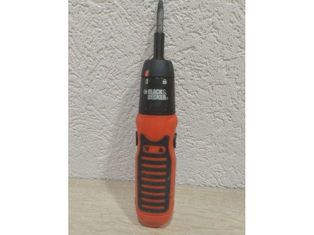 black/decker odvijac na baterije 4x1,5v