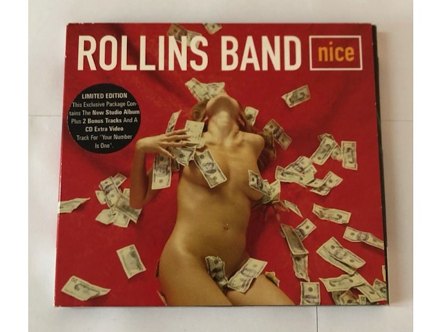 ROLLINS BAND - Nice (EU) digipack enhanced