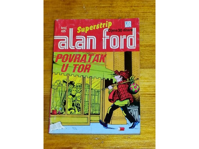 Alan Ford 425 - Povratak u tor