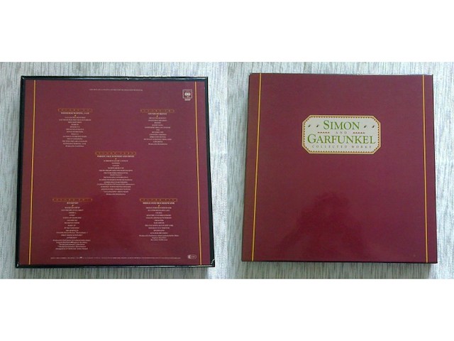 SIMON and GARFUNKEL - Collected Works (5LP box) Made EU