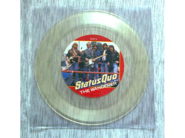 STATUS QUO - The Wanderer (picture 12 inch EP) Made UK