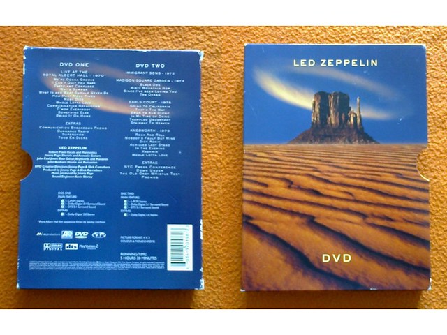 LED ZEPPELIN - DVD (2 x DVD + box) Made in UK + EU