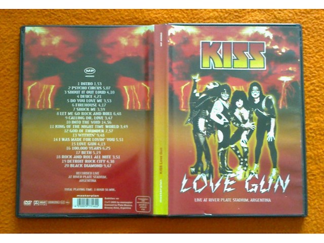 KISS - Love Gun (Live Argentina 1999)(DVD) Made in EU