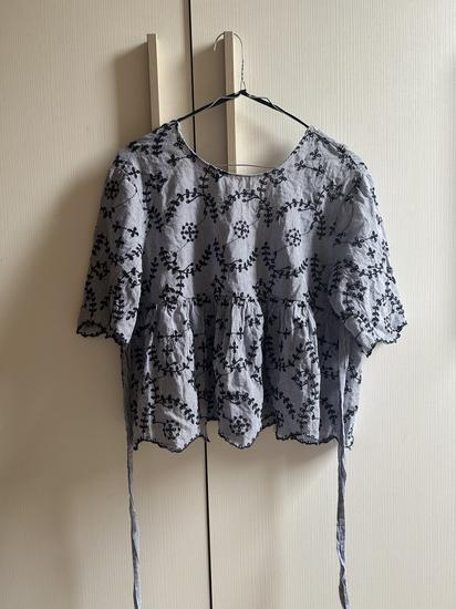 Zara Embroidery Summer Top