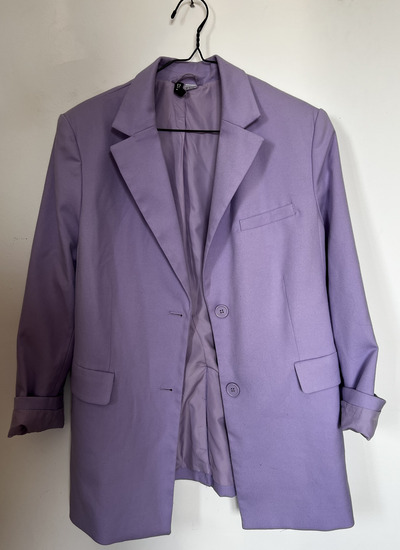 H&M Lila sako sa naramenicama