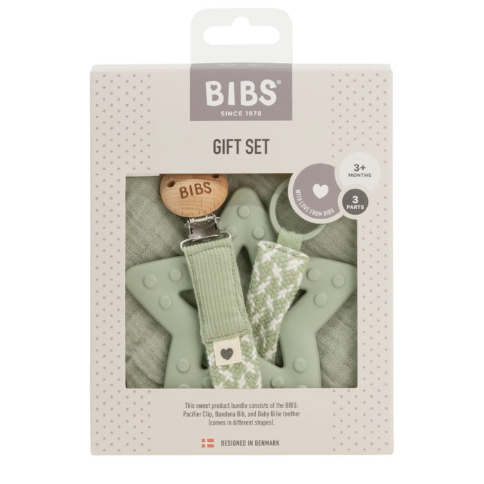 Bibs set 3/1, Sage