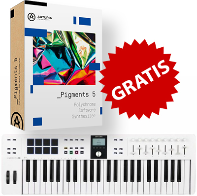 ARTURIA KEYLAB ESSENTIAL 49 MK3 WHITE