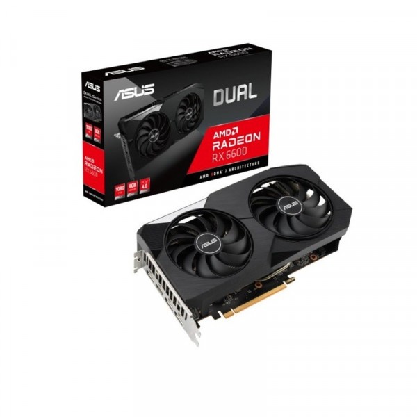 Asus AMD Radeon RX 6600 8GB DUAL-RX6600-8G-V2