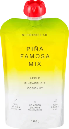 Nutrino Lab
PINA FAMOSA MIX pire - jabuka, ananas i kokos, 180 g