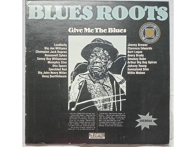 VARIOUS  -  2LP GIVE  ME  THE  BLUES