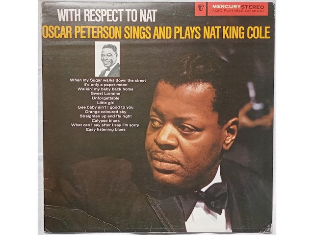 OSCAR  PETERSON  TRIO  -  With respect to Nat