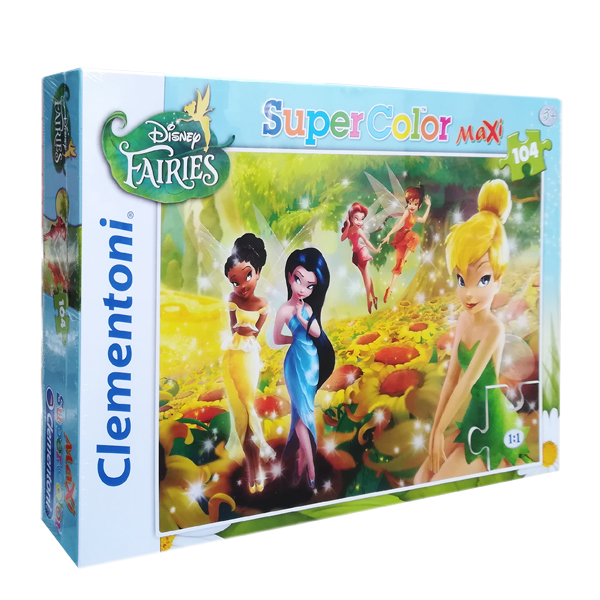 Clementoni Puzzla 104 el maxi Disney Fairs