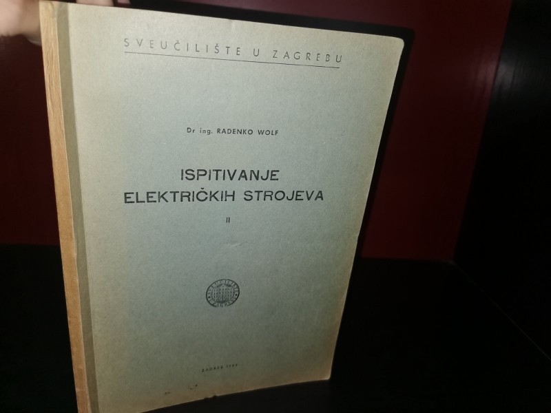 Ispitivanje električkih strojeva, RaDenko Wolf