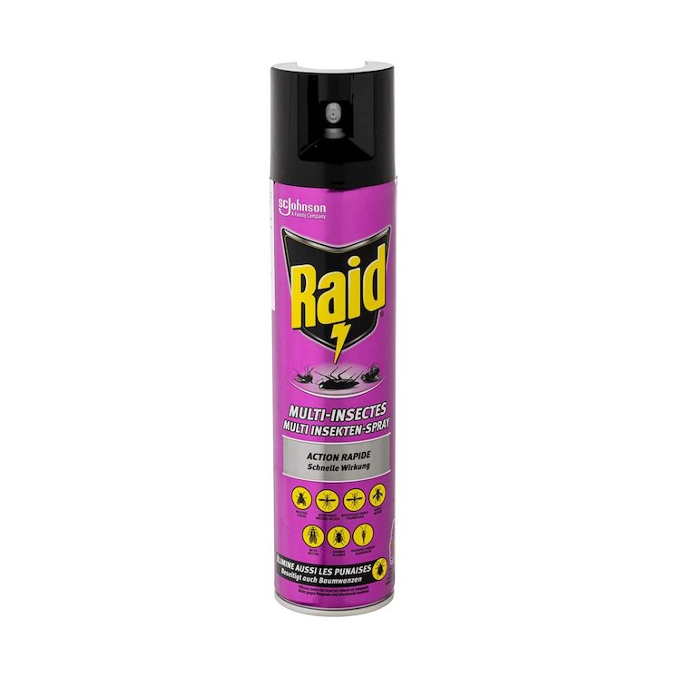 Raid sprej za sve vrste insekata 400ml raid