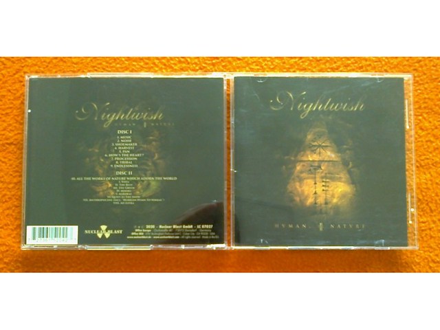 NIGHTWISH - Human. :||: Nature. (2CD) Made in EU