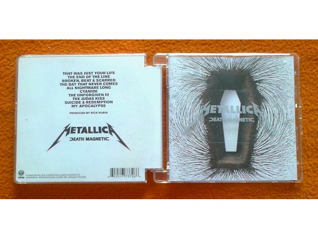 METALLICA - Death Magnetic (CD) Made in EU