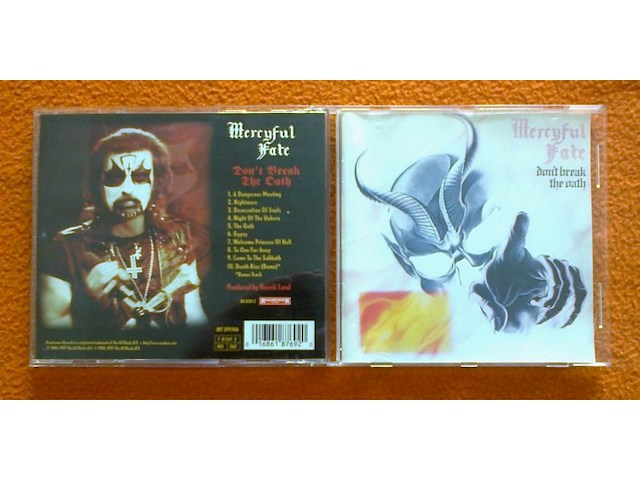 MERCYFUL FATE - Dont Break The Oath (CD) Made in UK