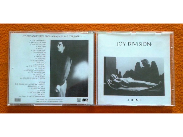 JOY DIVISION - The End (CD) Made in Germany