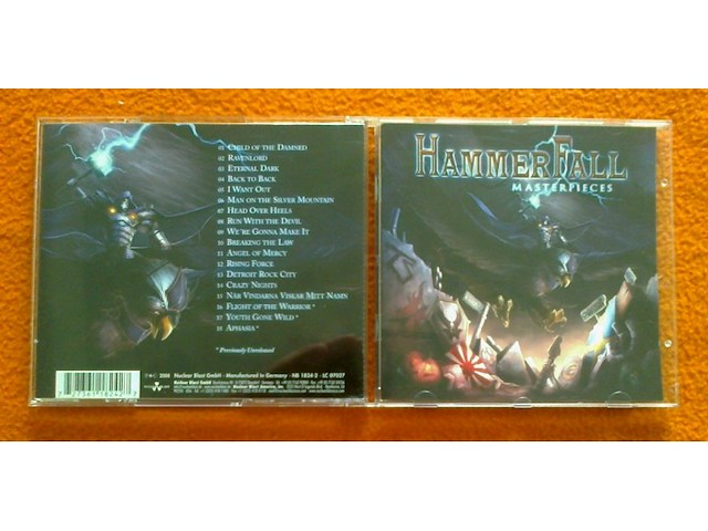 HAMMERFALL - Masterpieces (CD) Made in Germany