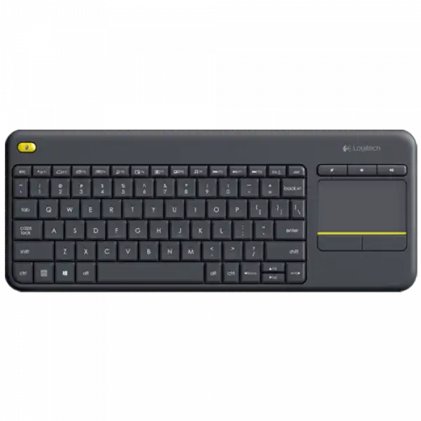 LOGITECH Bežična tastatura K400 PLUS US (Crna) 920-007145