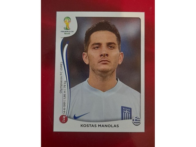 Fifa 2014, Brazil, Panini, Sličica #211