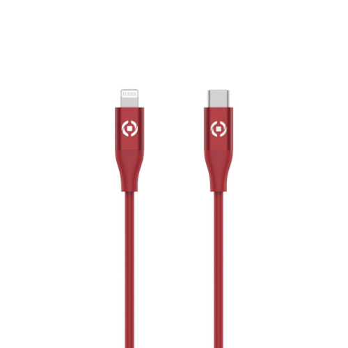 CELLY 1.5m Red USB-C na Lightning Kabl