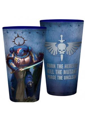 WARHAMMER 40,000 - Ultramarine Large Glass