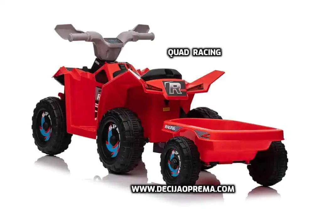 Quad Racing na akumulator za decu Crveni