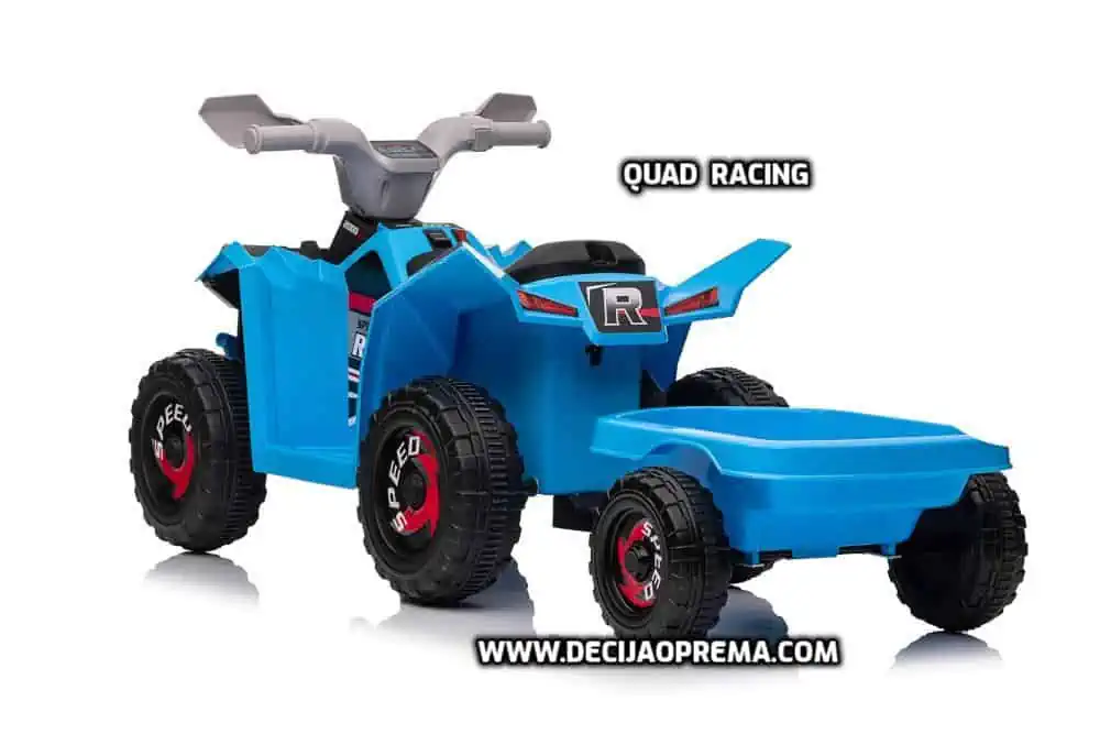 Quad Racing na akumulator za decu Plavi