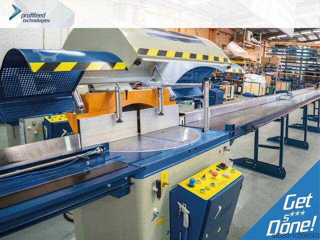 Potpuno automatski optimizator testera 7.5m
ProfiFeed Technologies A700 Fully Automatic Aluminium Saw