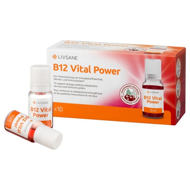 LIVSANE B12 Vital Power 10 bočica