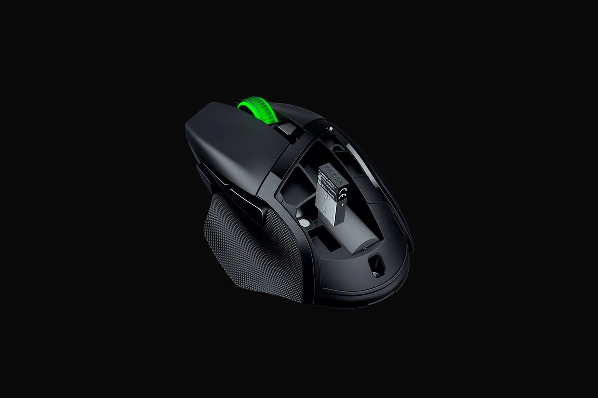 Razer Basilisk V3 X HyperSpeed (RZ01-04870100-R3G1) crni bežični gejmerski optički miš 18000dpi