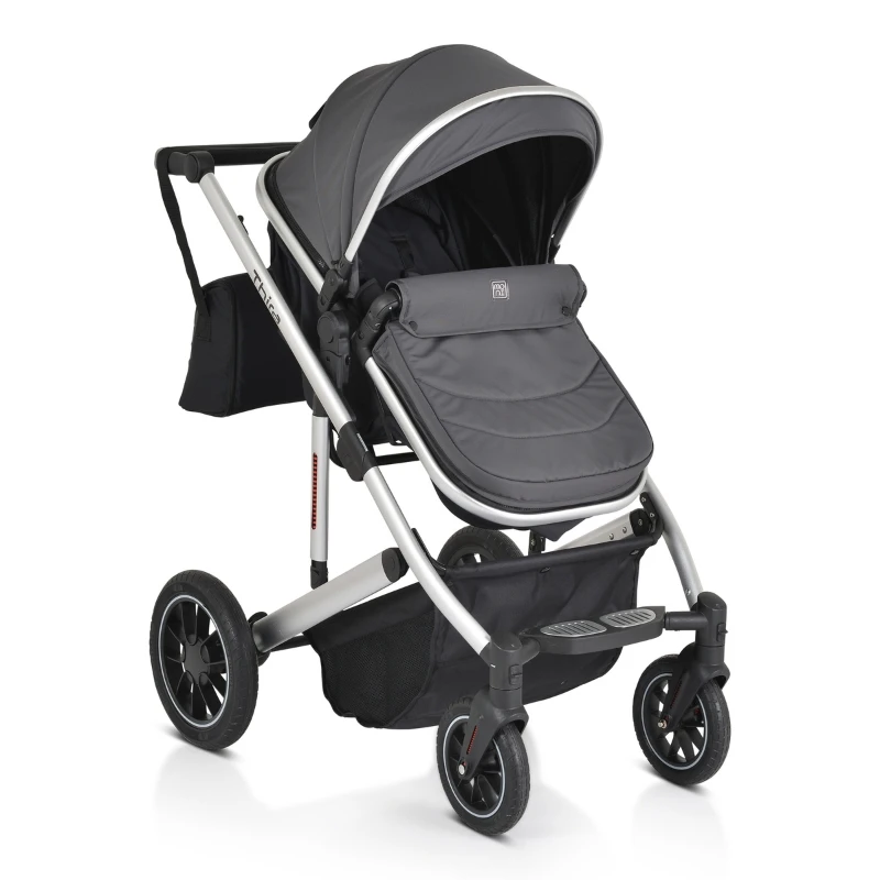 Cangaroo Thira kolica za bebe 2u1 Grey, 0m+