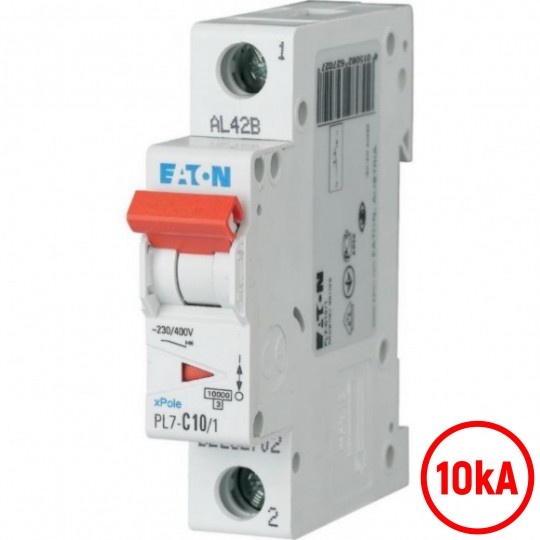 Automatski osigurač 10A B 10kA PL7-B10/1 262674 Eaton