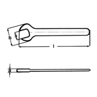 Knipex – Viljuškasti ključ jednostrani izolovan 1000V 3/4″ – 98 00 3/4″