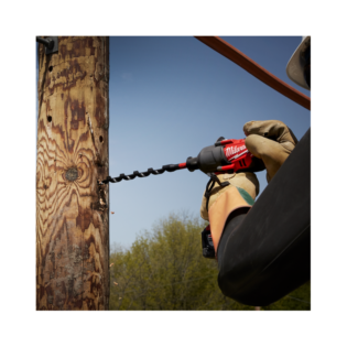 Milwaukee Spiralna burgija za drvo, duga, 22 x 395/460 mm, Hek 7/16″, 48136762